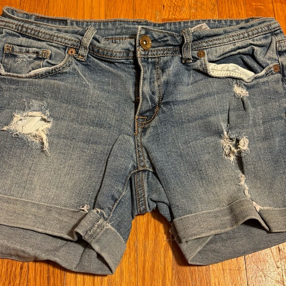 Shorts | Stylish Blue Boyfriend Denim Shorts | Poshmark